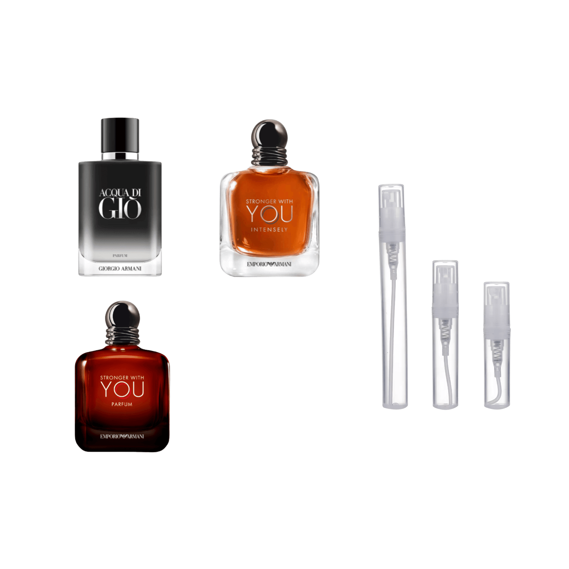 Armani Sample Set – Parfums Testen